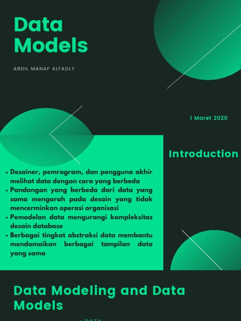 Data Models | PDF