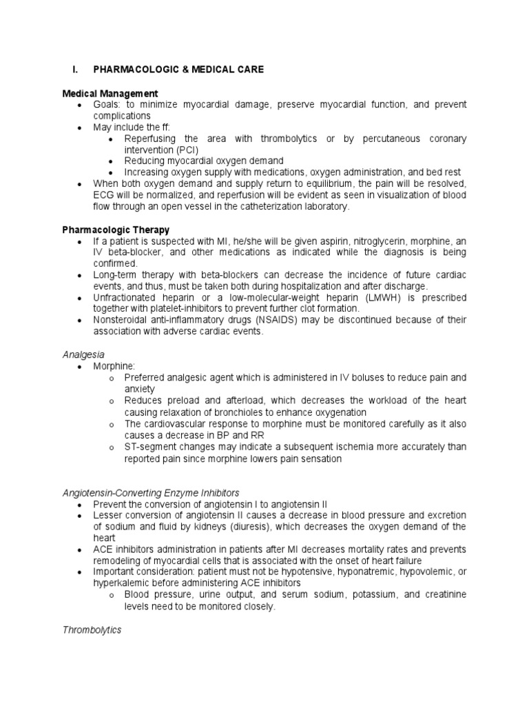 Cardio Report (Mi) | PDF | Coronary Artery Bypass Surgery ...