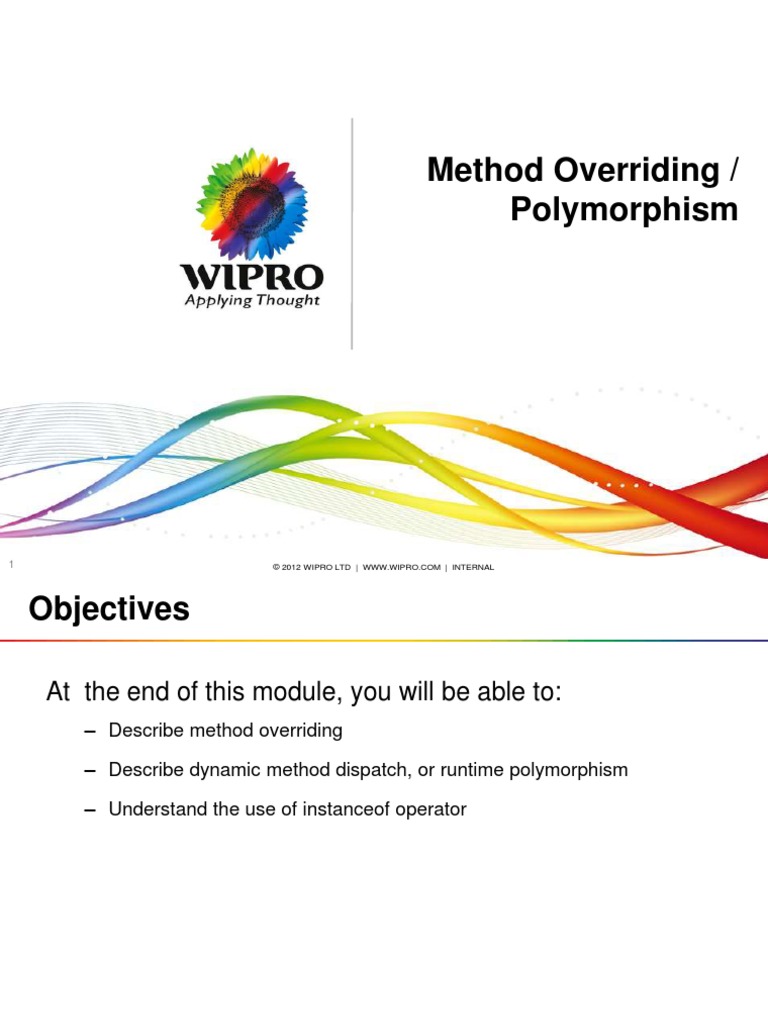 Overriding and Polymorphism | PDF | Method (Computer Programming) | Inheritance (Object Oriented ...