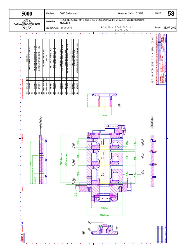 Book 1 Bodymaker CMB - English-7 | PDF | Screw | Manufactured Goods