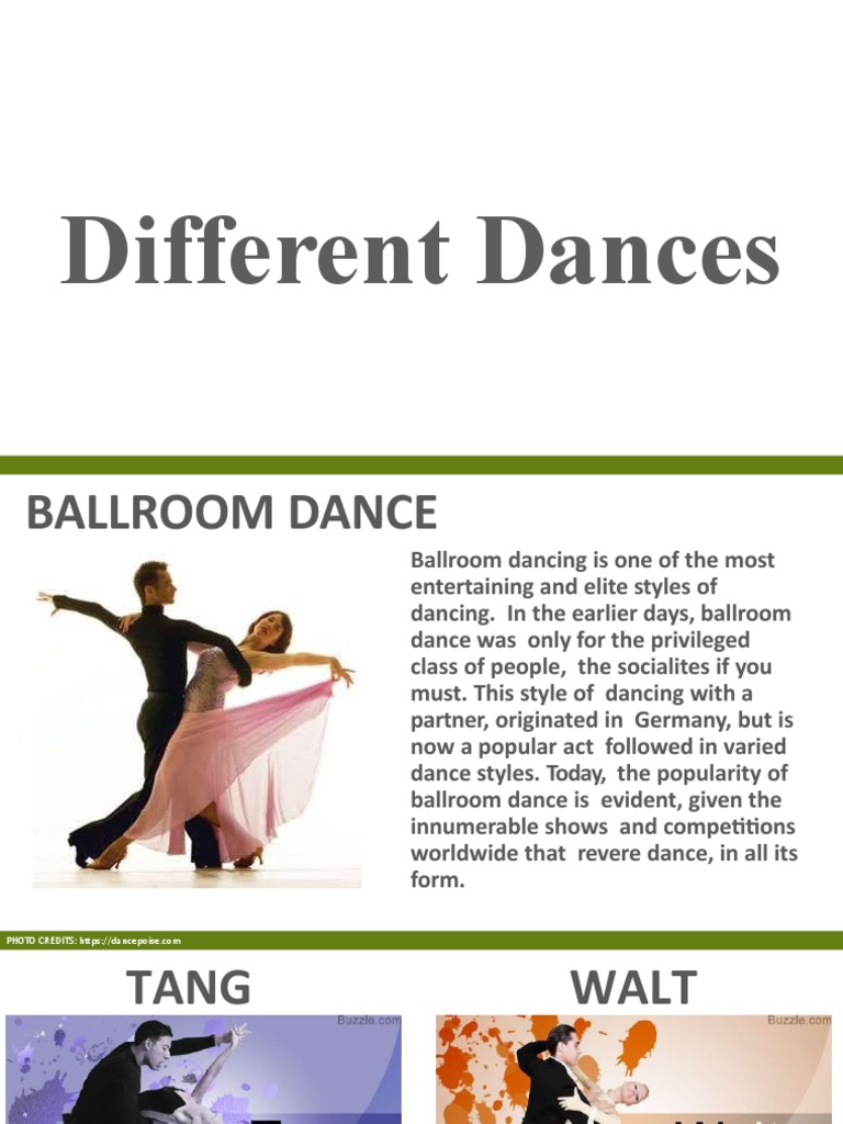 Different Dances Lesson1 Part 2 | PDF | Dances | Ballroom Dance
