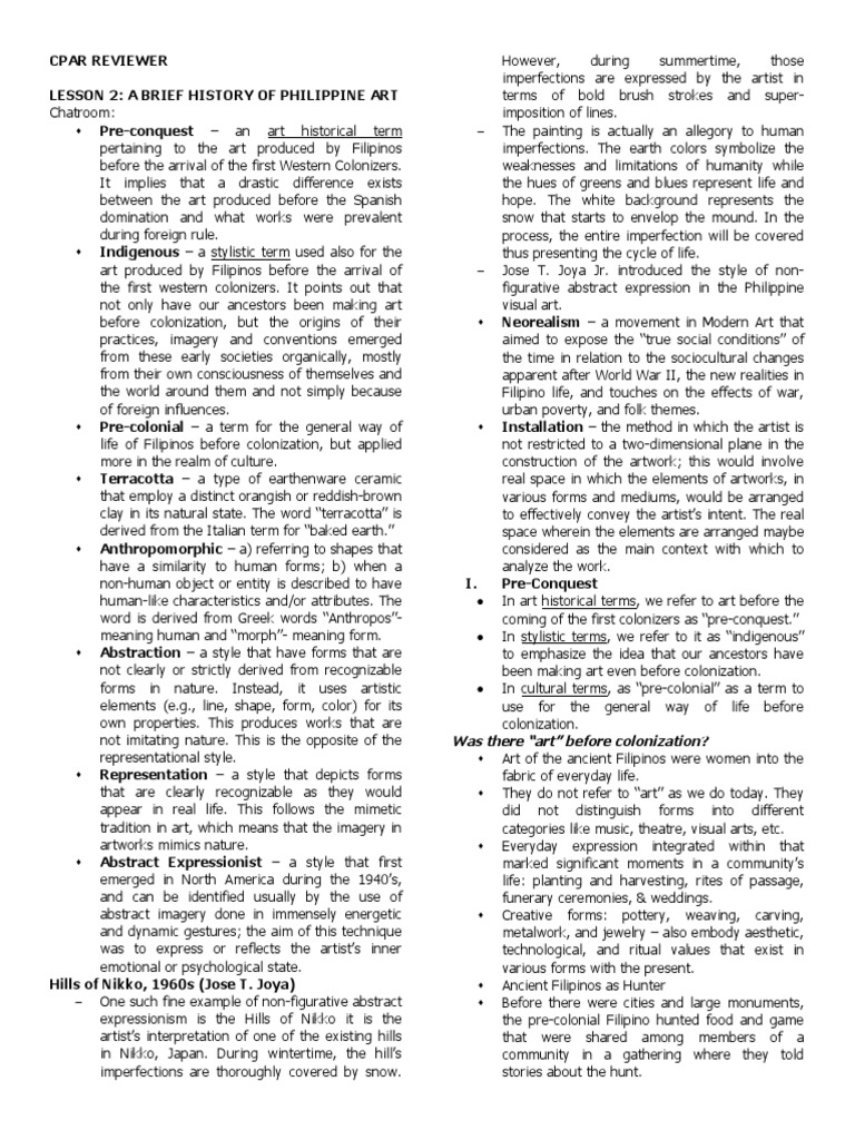 Cpar Reviewer 2nd | PDF