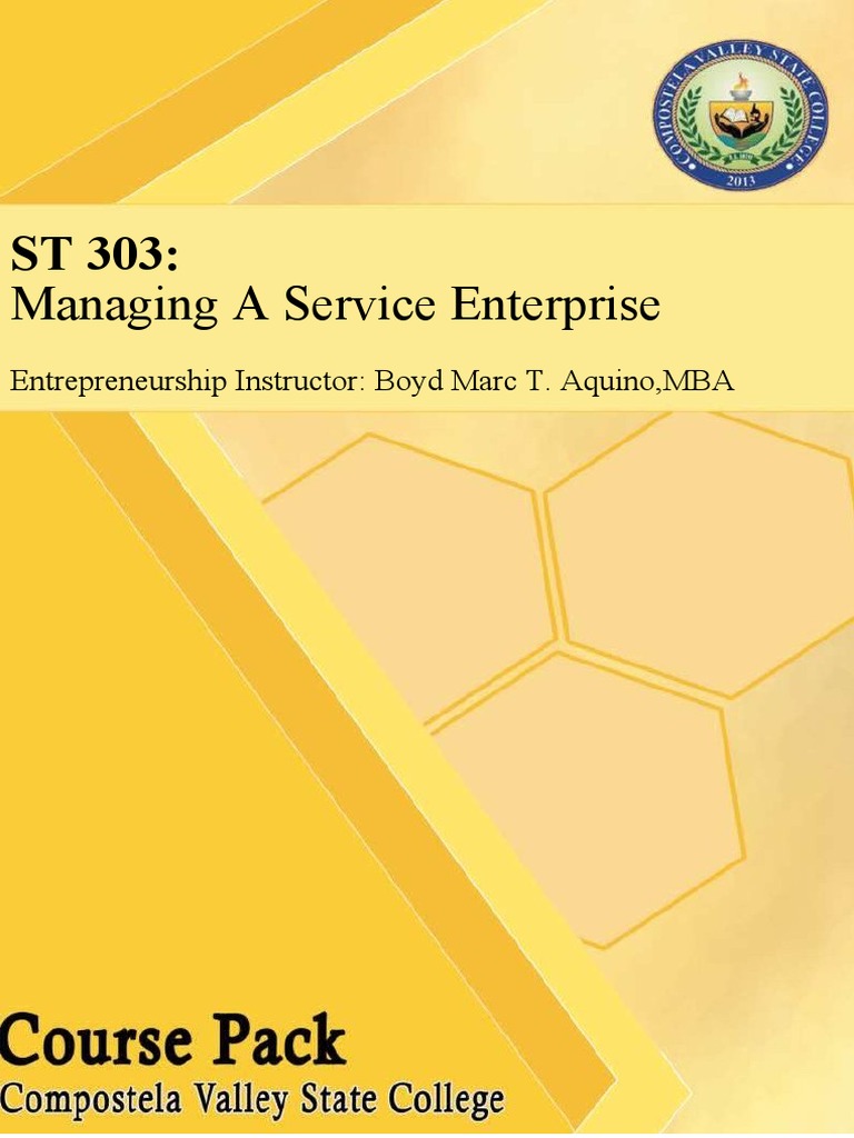 ST 303 Course Pack | PDF | Goods | Warehouse