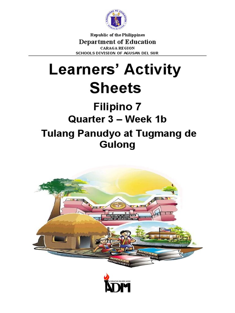 Learners' Activity Sheets: Filipino 7 | PDF | Intellectual Property Law ...