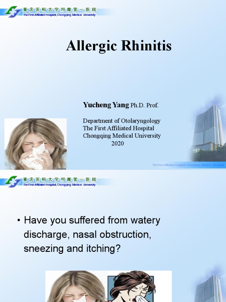 Allergic Rhinitis | PDF | Allergen | Allergy