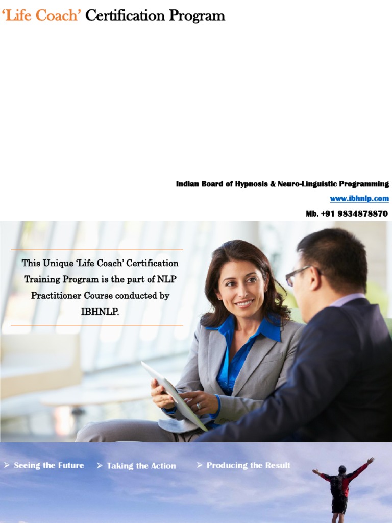 Life Coach Certification Program | PDF | Neuro Linguistic Programming ...