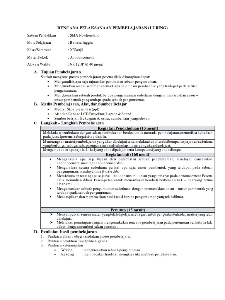 Micro Teaching (Luring) | PDF