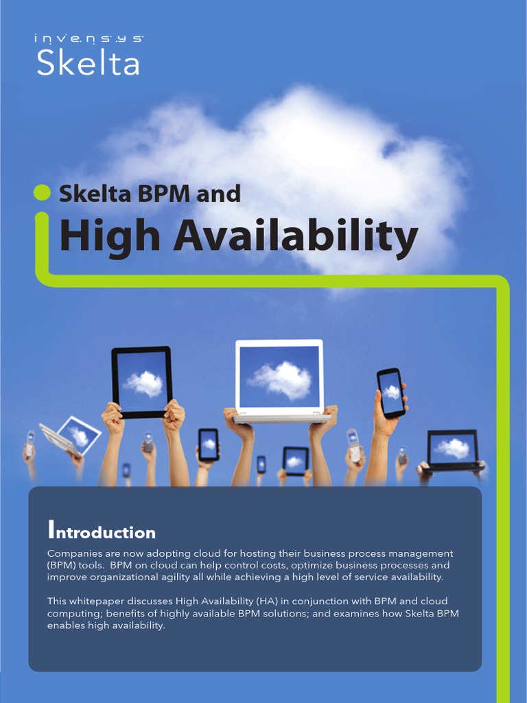 High Availability: Skelta BPM and | PDF | Business Process Management | Server (Computing)