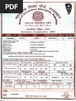 10th Marksheet PDF | PDF | Behavior Modification | Qualifications