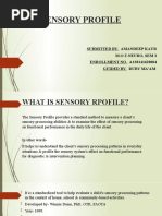Sensory Profile 2 Overview and Scoring | PDF | Senses | Perception