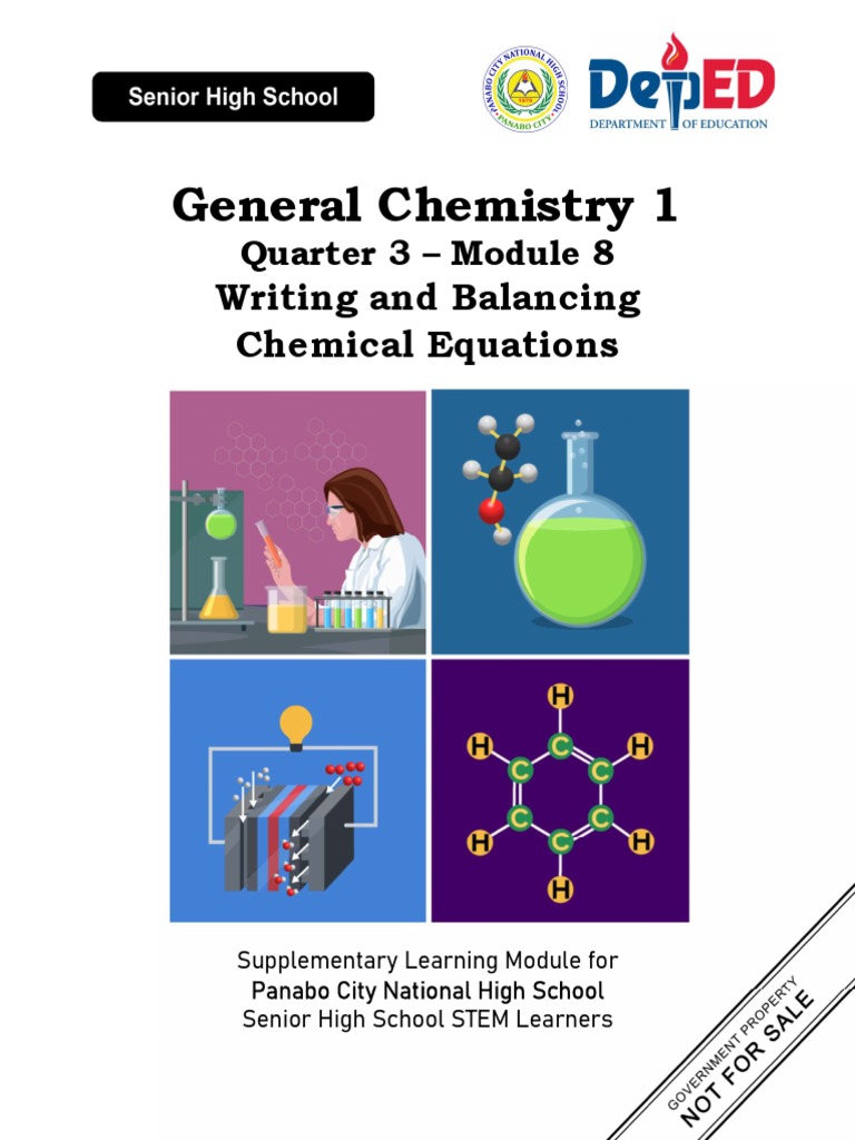 Writing and Balancing Chemical Equations | PDF | Chemistry | Physical ...
