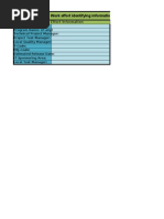 Valve Inspection Checklist | PDF | Valve | Plumbing