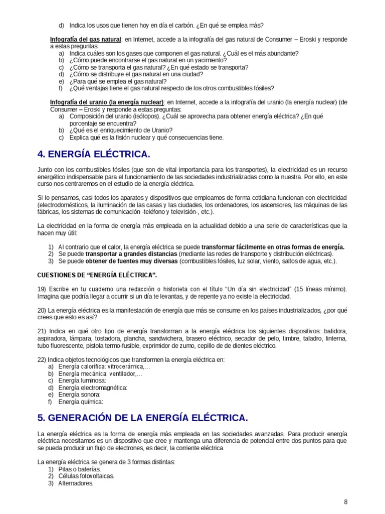 Energia Electrica | PDF | Generación eléctrica | Energía renovable