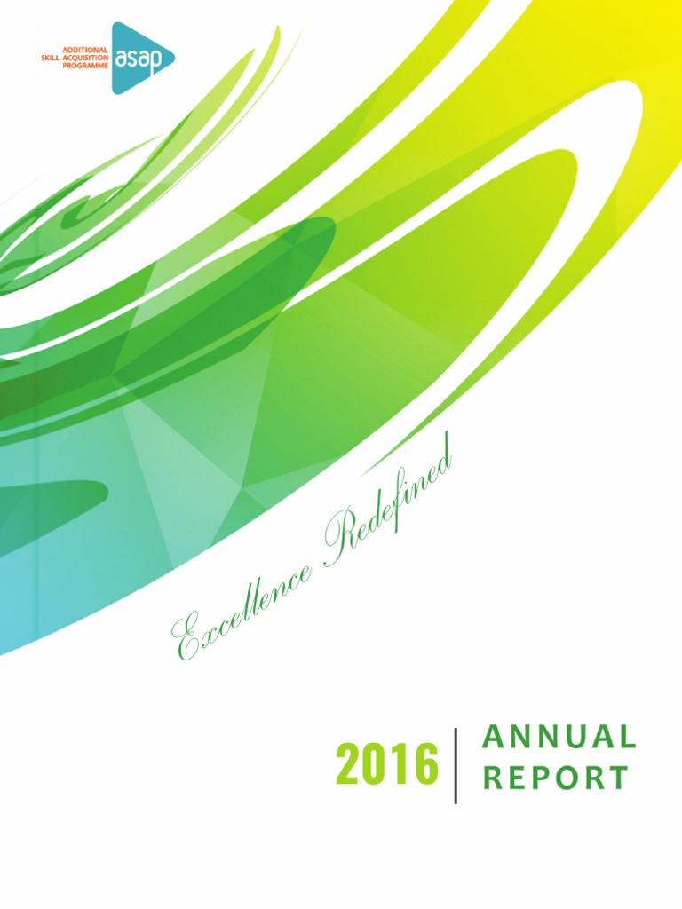 Annual Report 2016 ASAP | PDF | Vocational Education | Accounting