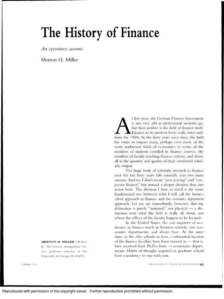 History of Finance | PDF | Games & Activities | Foreign Language Studies
