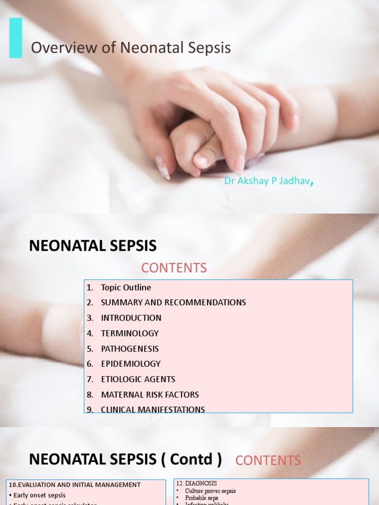 Neonatal Sepsis Overview and Insights | PDF | Sepsis | Microsoft Power Point