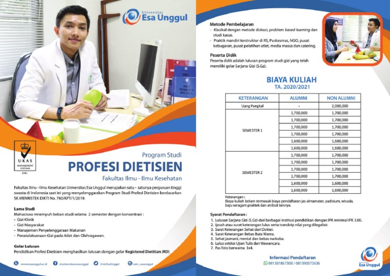 Profesi Dietisien 2020 | PDF