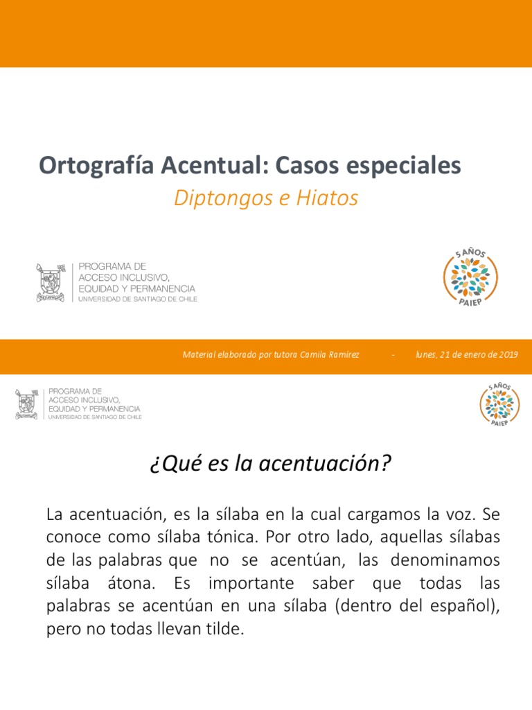 Acentuación Casos Especiales | PDF | Voz humana | Fonética