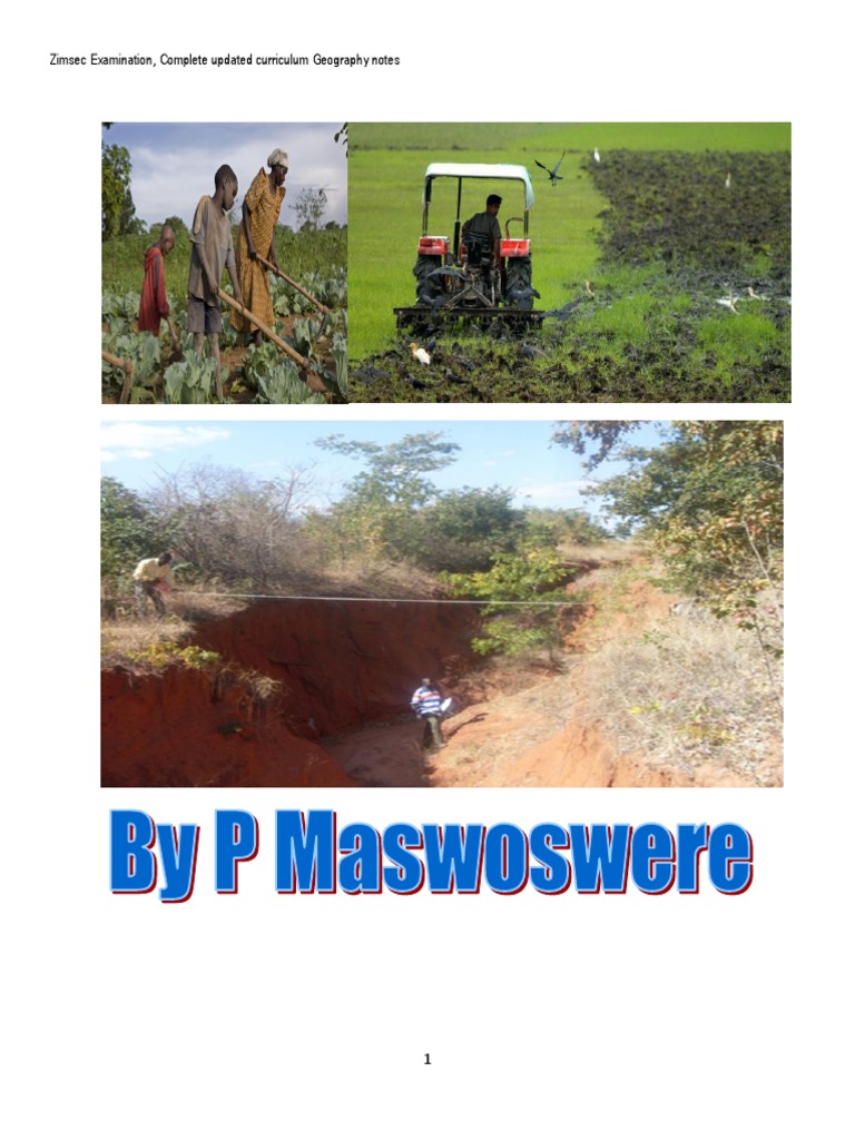 Zimsec Geography Exam Notes | PDF | Plate Tectonics | Fault (Geology)
