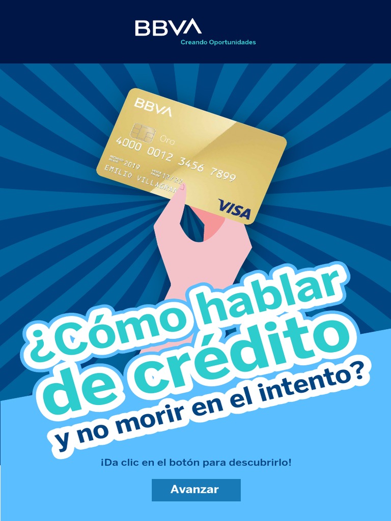 04.AM - ENTRENAMIENTO - ¿Cómo Hablar Del Crédito Sin Morir en El Intento - Infografía | PDF ...
