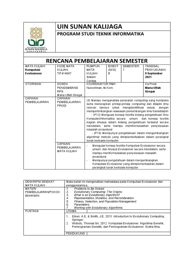 Rps KE 3 Sks 2021 | PDF