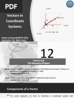 Class 12 Vector Algebra Formulas | PDF