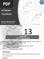 Surface Integrals: Vector Calculus (MATH-243) Instructor: Dr. Naila Amir | PDF | Flux | Integral