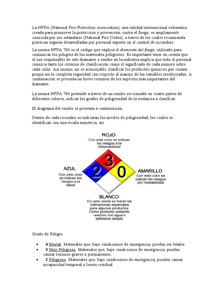 La NFPA | PDF | Combustión | Ciencias fisicas