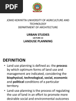 Land Use Planning and Management Notes-1 | PDF | Zoning | Land Use
