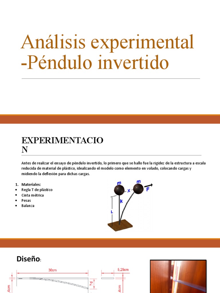 Análisis del Péndulo Invertido | PDF | Tecnología