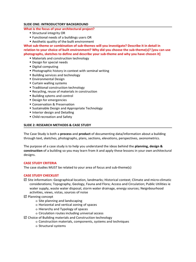 Slide One: Introductory Background | PDF | Design | Sustainable Design