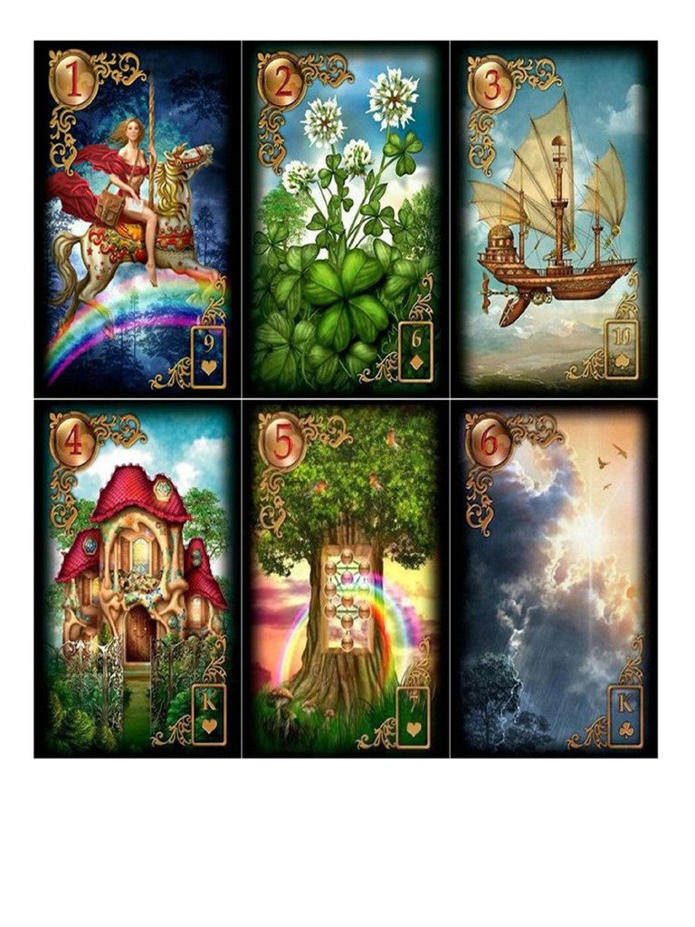 Deck Gilded Reverie Lenormand | PDF