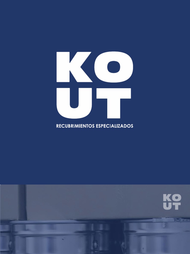 Brochure KOUT Linea KRONOS | PDF | Hormigón | Sólido