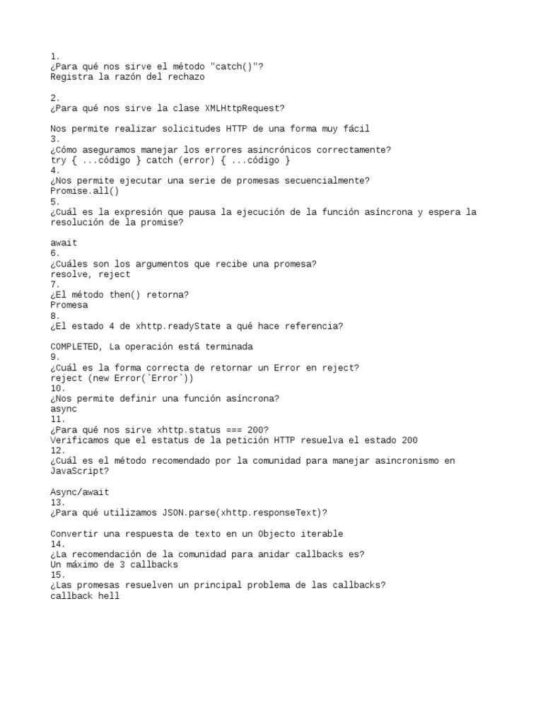 Curso de Asincronismo Con JavaScript | PDF | Informática