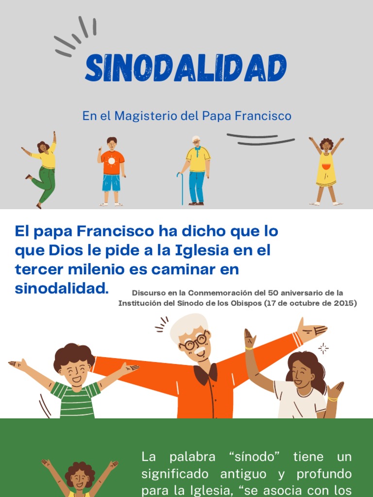 Sinodalidad | PDF | Sínodo | Iglesia Católica