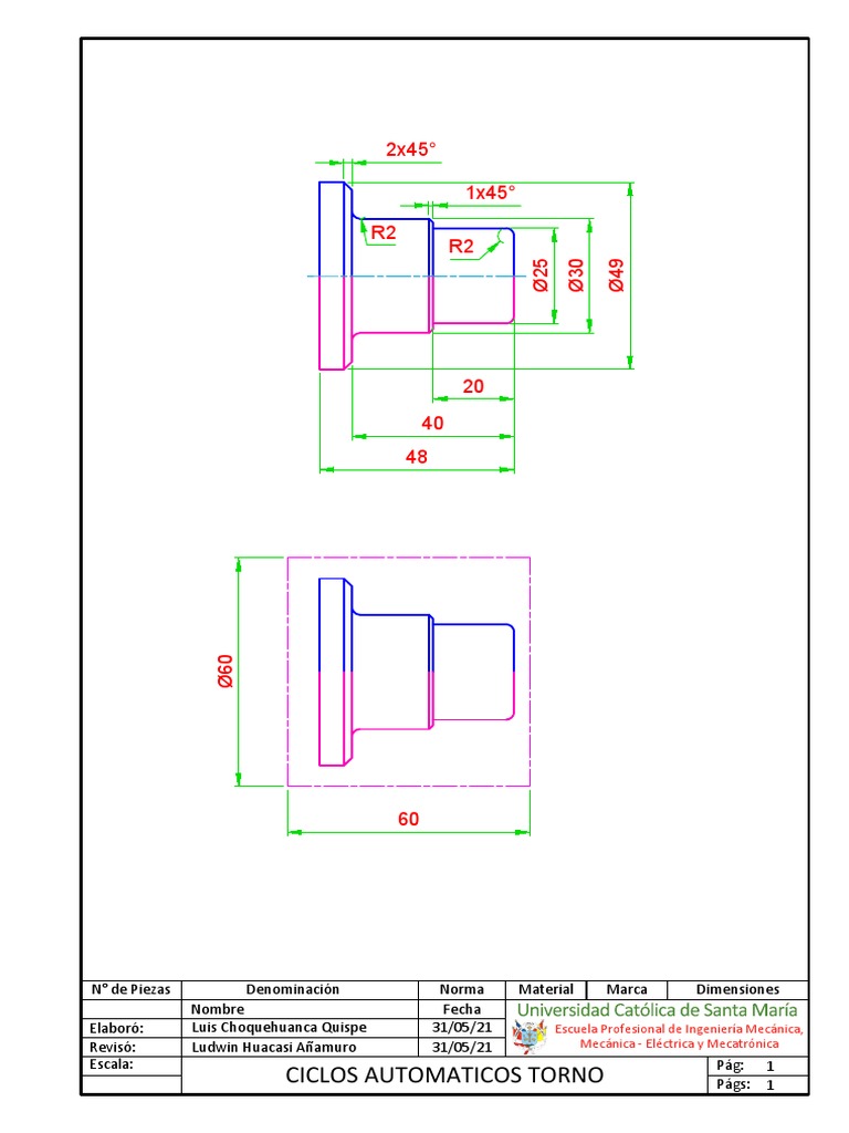 Programacion Automatico CNC | PDF