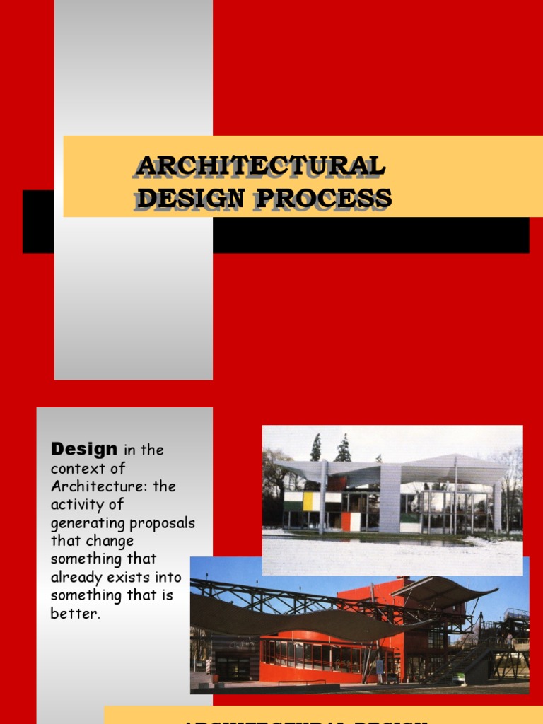 The Architectural Design Process: A Comprehensive Examination of ...