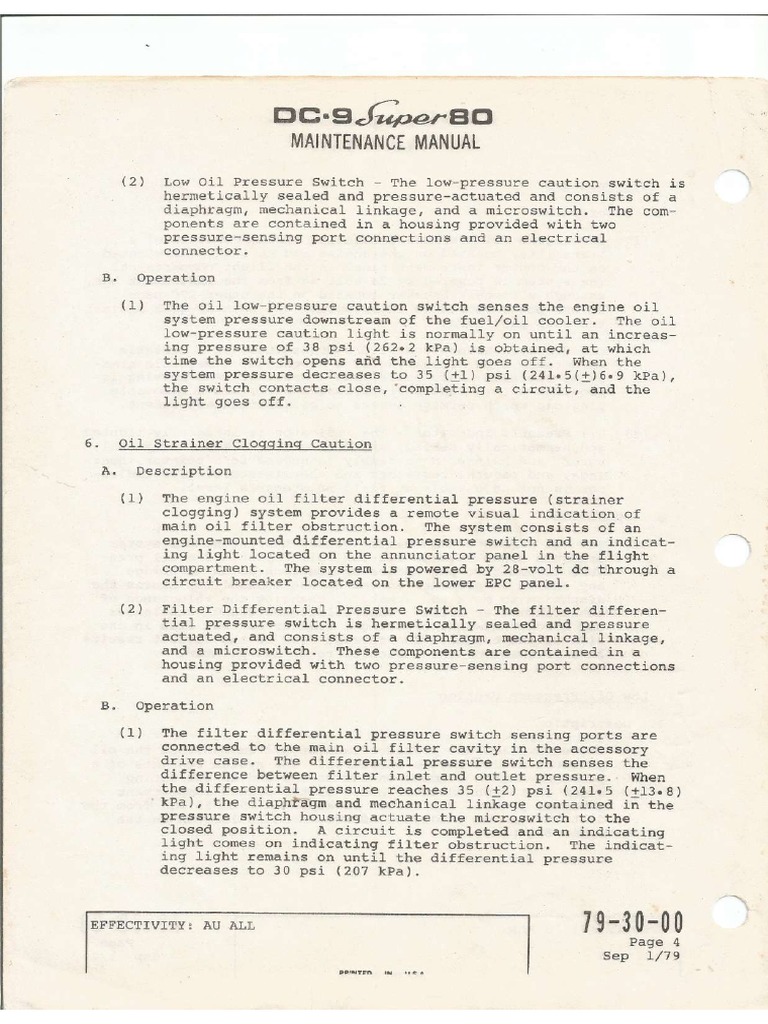 Sist Lubricacion Ata 79 DC 9 | PDF