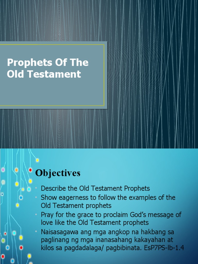 Old Testament Prophets Overview | PDF | Old Testament Books | Bible Content
