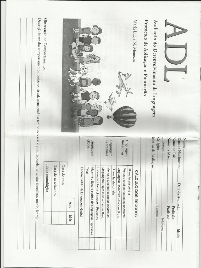 ADL Folha Aplicação - ADL | PDF