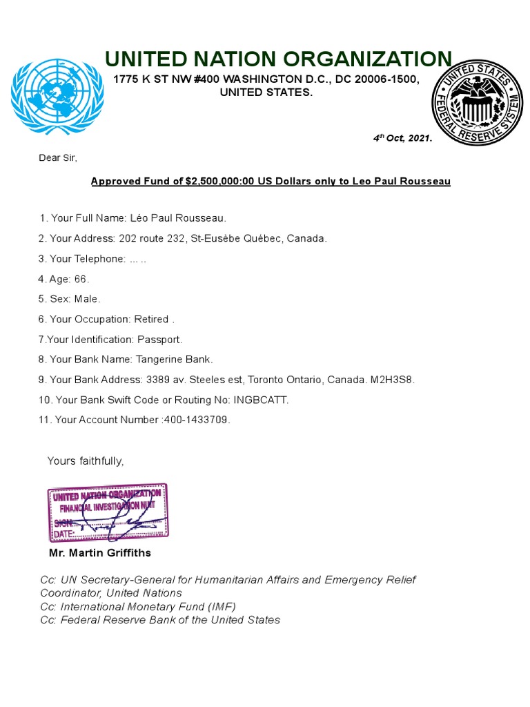 Bank Transfer Form | PDF