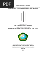 CBR B.ing | PDF | Grammatical Tense | Grammar