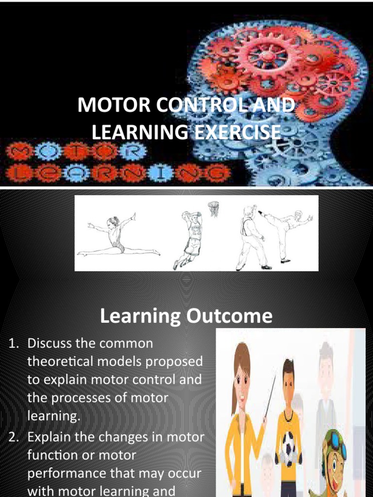 Motor Control and Learning Exercise 1 | PDF | Motor Control | Learning