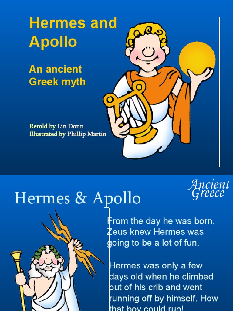 Hermes and Apollo Greek Myth Retold | PDF