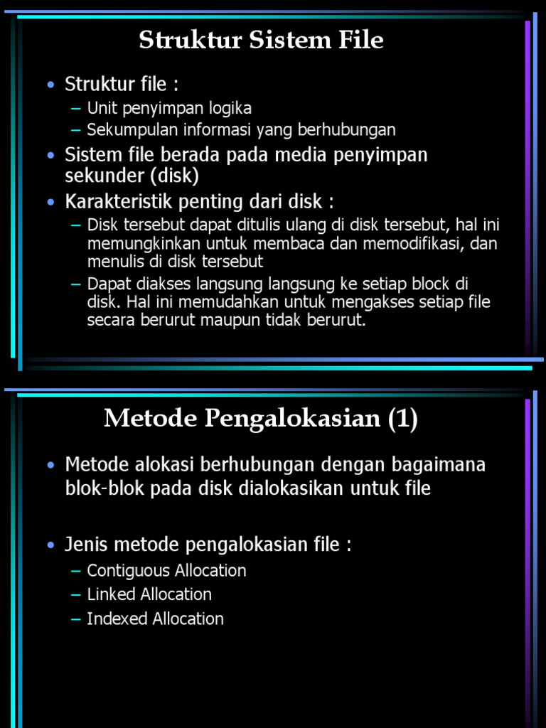 Sistem Operasi Pengelolaan File Dan Folder Kelas 7 | PDF