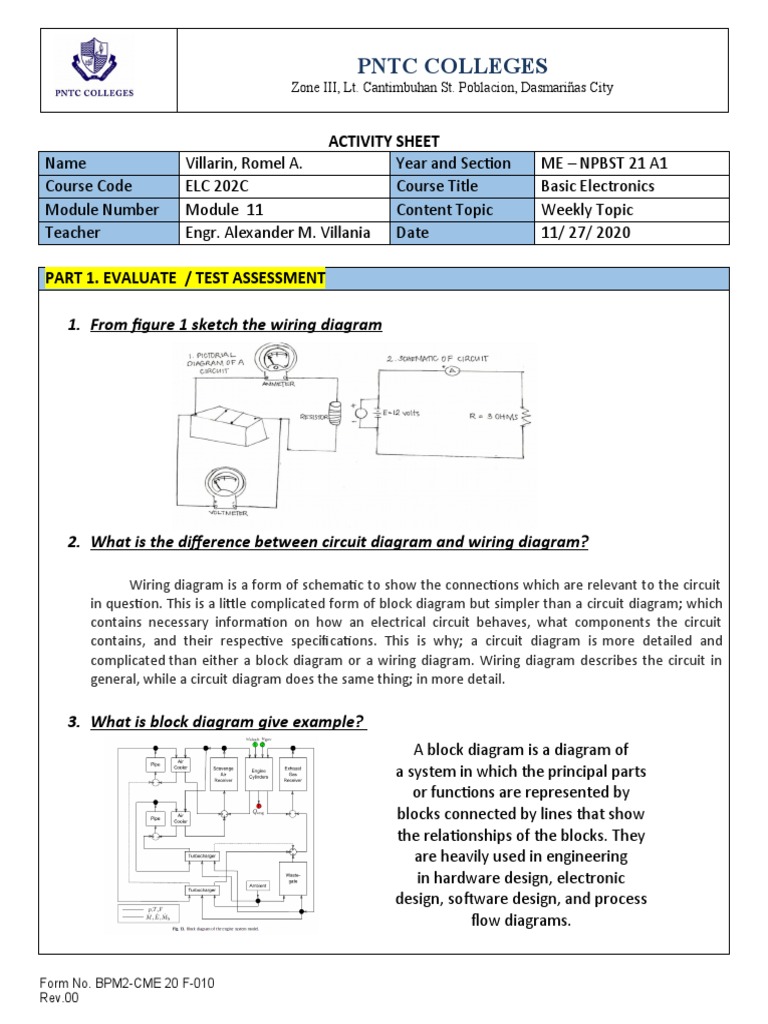 ELC 202C (Module 11) Villarin | PDF | Electronic Circuits | System