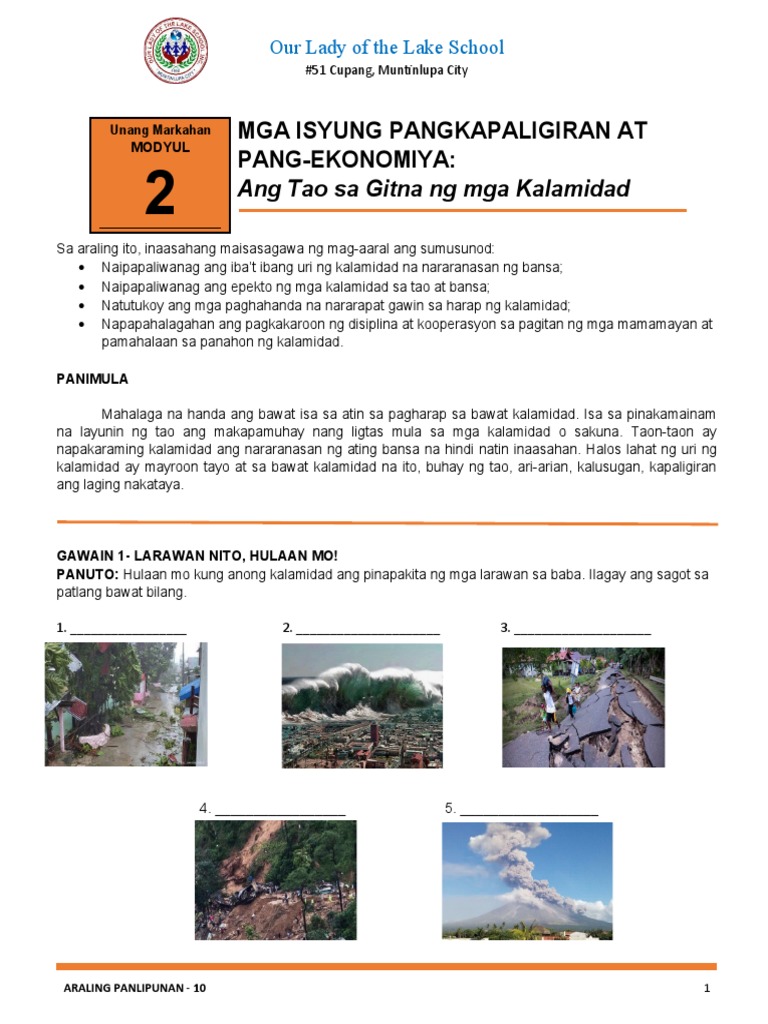 Grade 10-Aralin Panlipunan-Module 2-1st Quarter | PDF