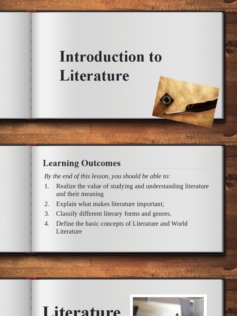 Module-2-Introduction To Literature | PDF | Genre | Poetry