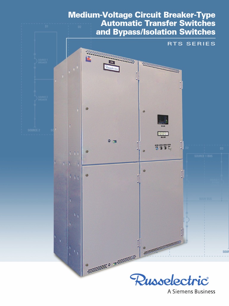 MV Circuit Breaker ATS WR | PDF | Switch | Electrical Wiring