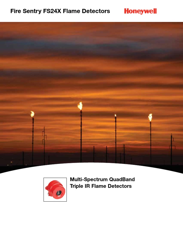 Fire Sentry FS24X Flame Detectors | PDF | Sensor
